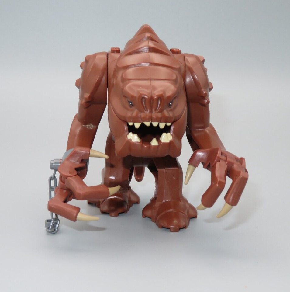 Lego Star Wars large Rancor beast with chain minifigure 75005 Rancor ...