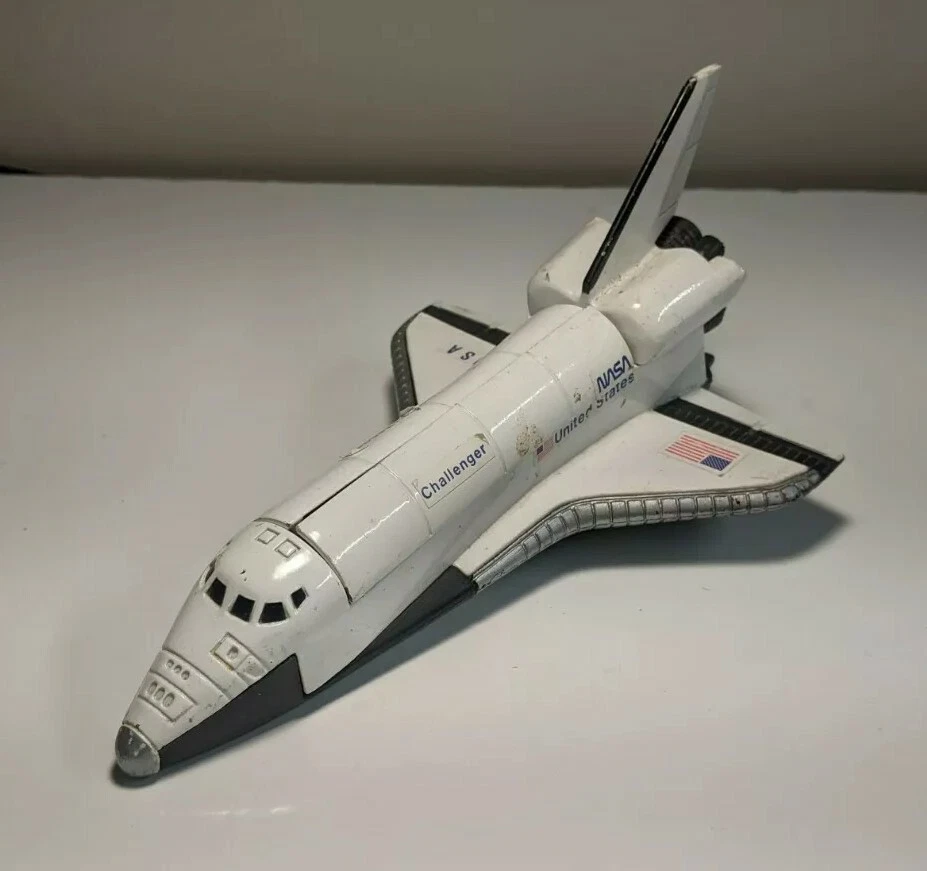 Arm Robot And Space Shuttle Challenger