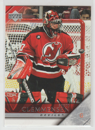 2005-06 Upper Deck Series 2 NHL Hockey Trading Cards Scott Clemmensen ...