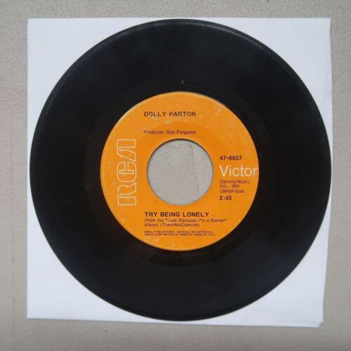Dolly Parton In The Good Old Days When Times Were Bad Try Vinyl 45