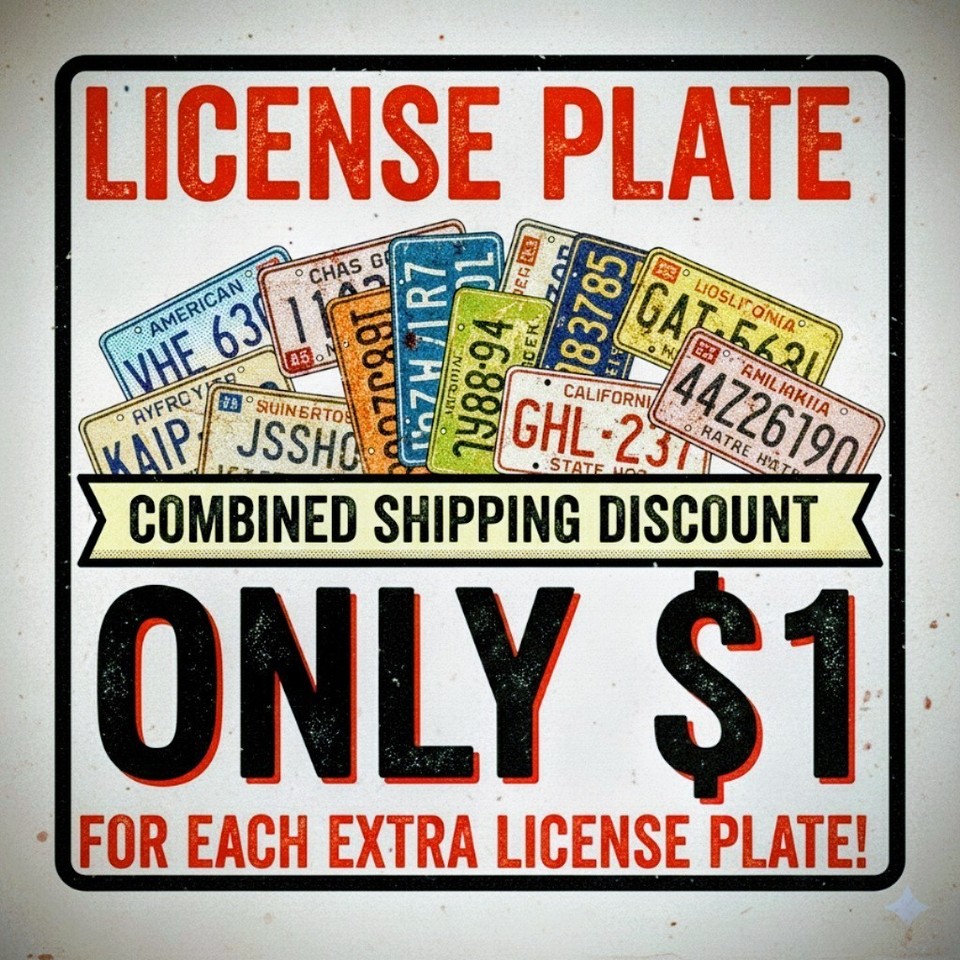 Florida FL License Plate Tag 🇺🇸 SUNSHINE ☀️State 1986 HGE 810 Pinellas ...