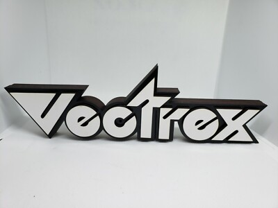 Vectrex Logo Sign perfect for the gameroom (Atari show it off)(sega ...