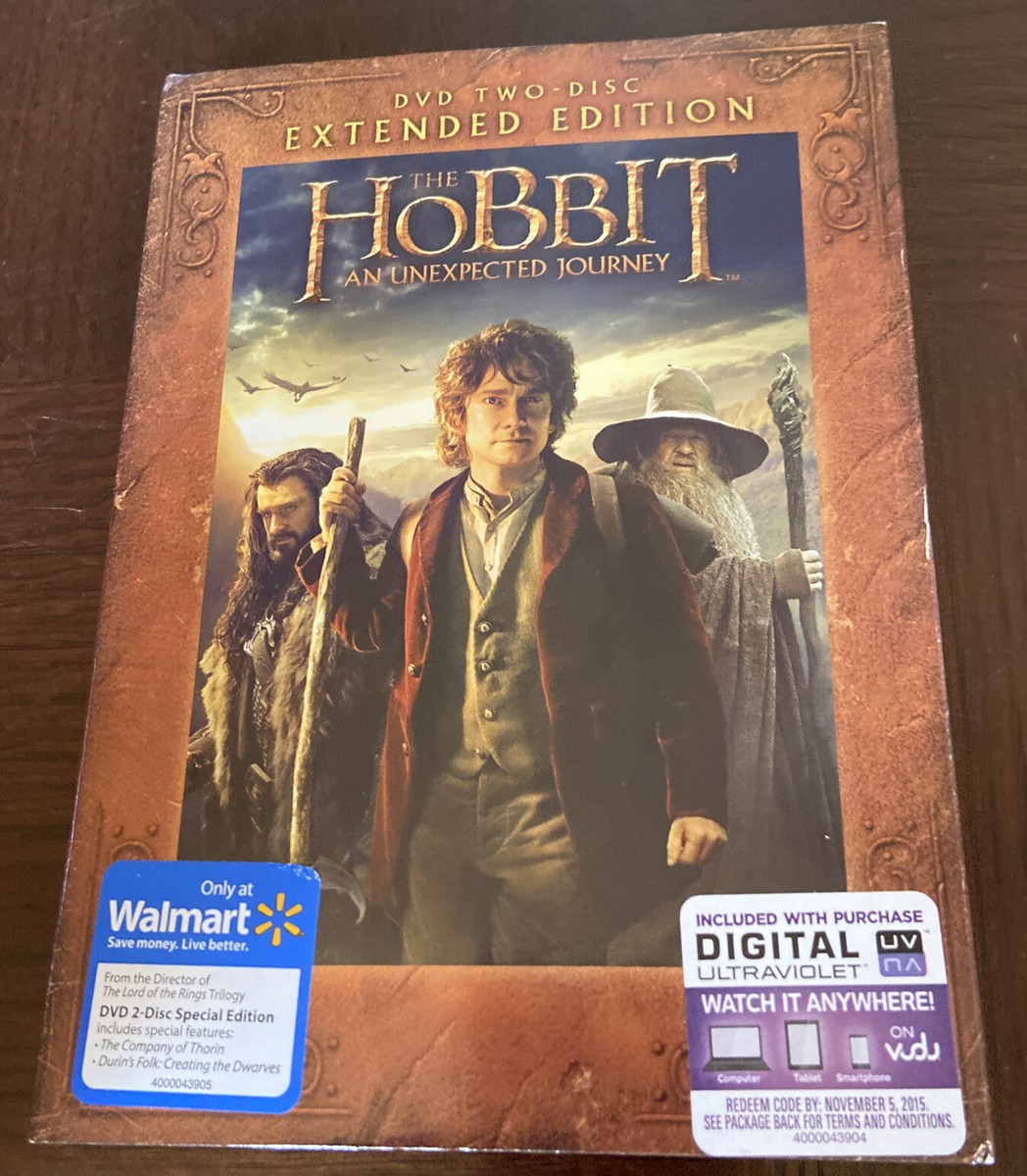 The Hobbit An Unexpected Journey Extended Dvd Cover The Hobbit An