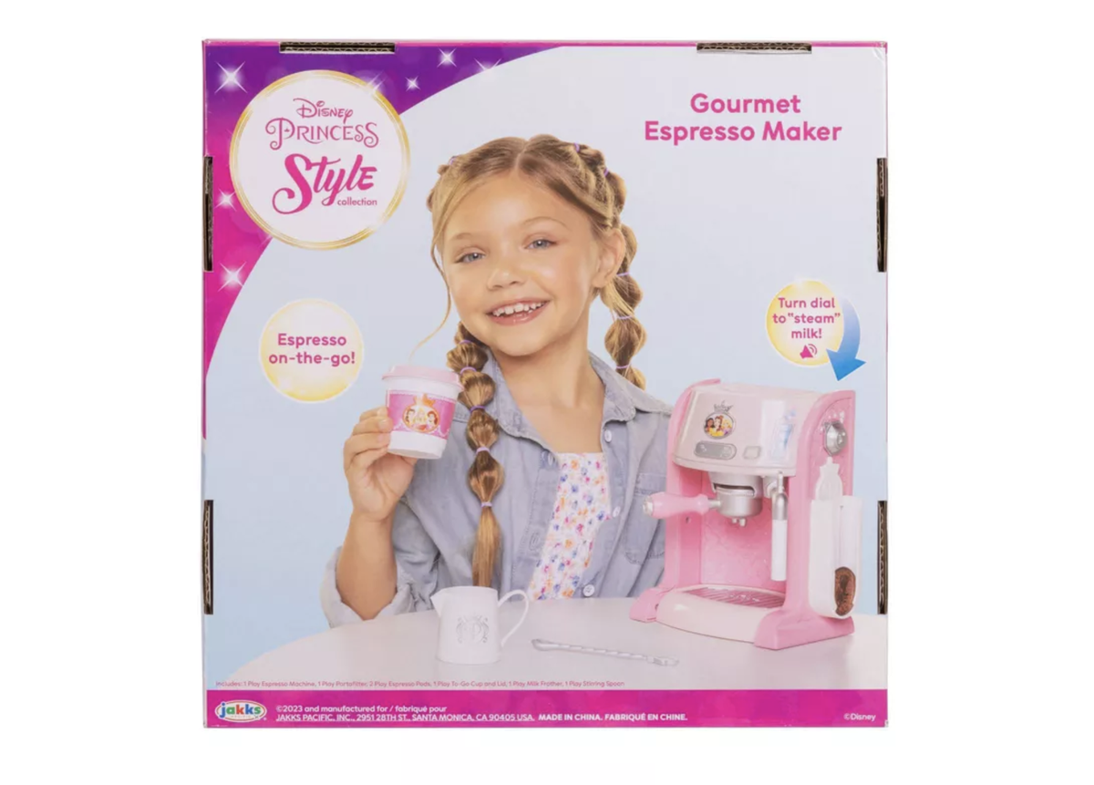 Disney princess style collection coffee maker playset store