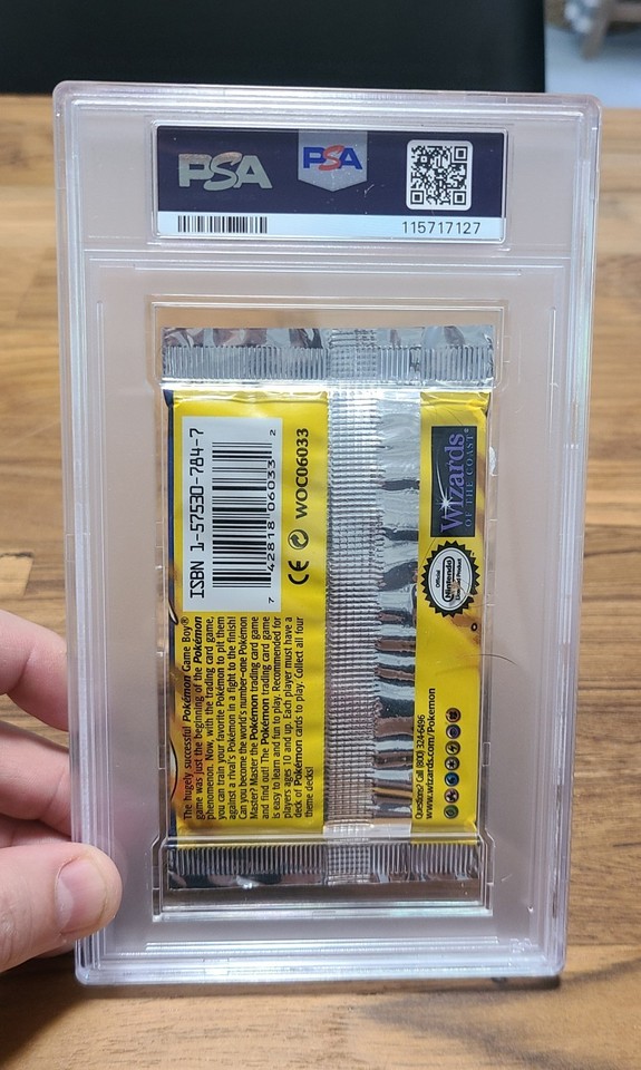 Pokemon Base Set True Shadowless Long Crimp Charizard Sealed Booster ...