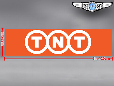 TNT CARGO LOGO RECTANGULAR STICKER / DECAL | eBay