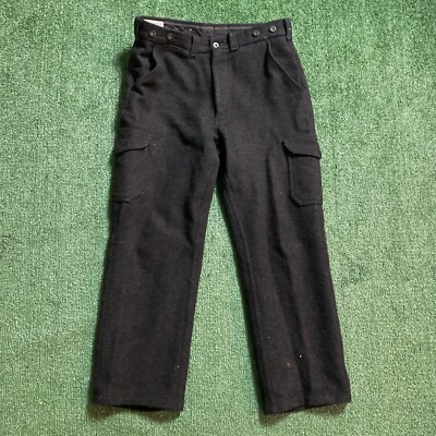 Filson Wool Pants Size 34 Patched Wool Cargo Pants Style87 w Camo ...