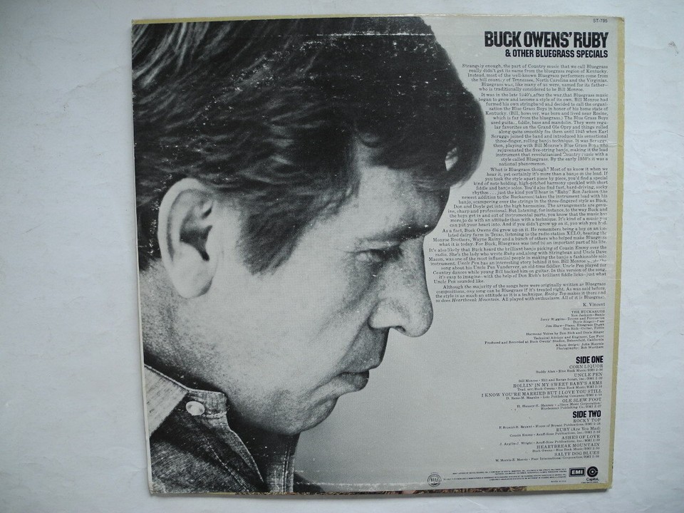 BUCK OWENS & BUCKAROOS Ruby LP 1971 US EX | eBay