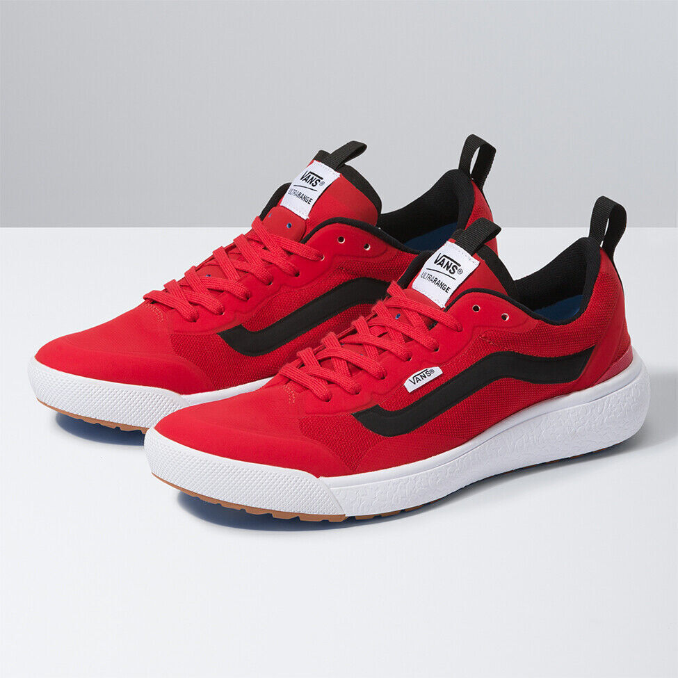 VANS RED ULTRARANGE RAPIDWELD SNEAKERS SIZE 8 - Gem