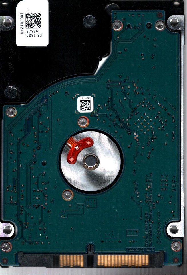 ST500LT012 P/N: 1DG142-031 F/W:0002SDM1 S/N:W3PQ WU 500GB FEB 2016 ...