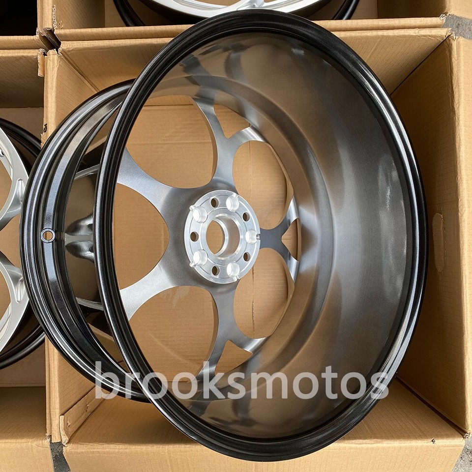 FOR ALFA ROMEO GIULIA 19" HYPER SILVER FORGED SQUARE WHEELS RIMS 19X8.5 ...