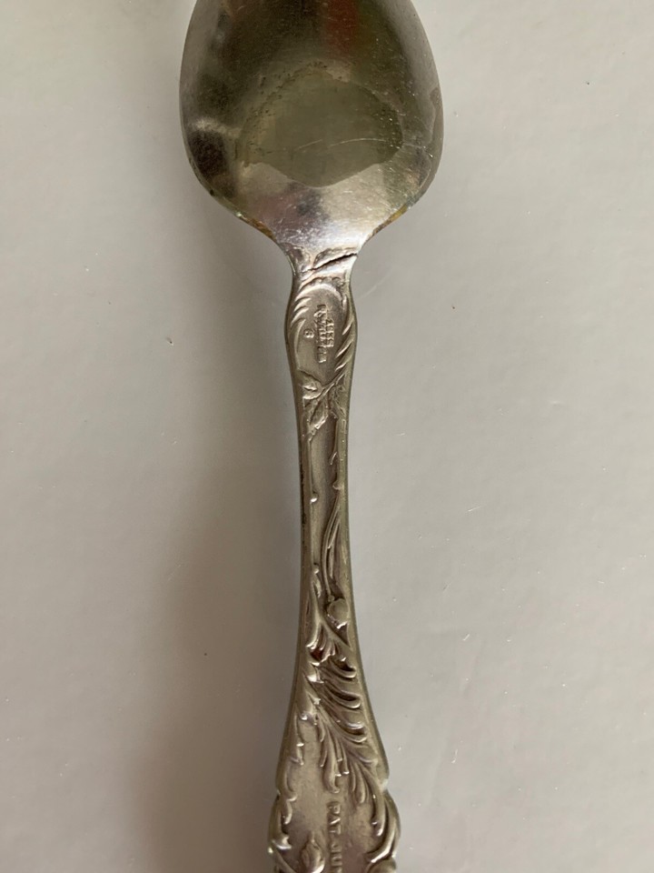 1835 R Wallace 6 Pat.June 6.03 Spoon | eBay