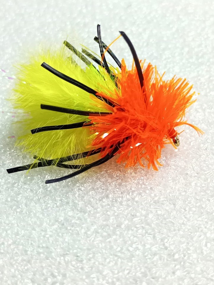 4 BLOBS FLY FISHING WET TROUT FLIES SIZE 10 | eBay UK