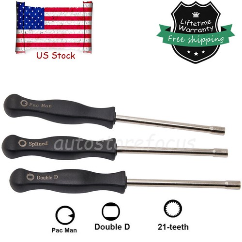 3x Carburetor Adjusting Screwdriver Carb Tool Set 21 Splined, Pacman ...