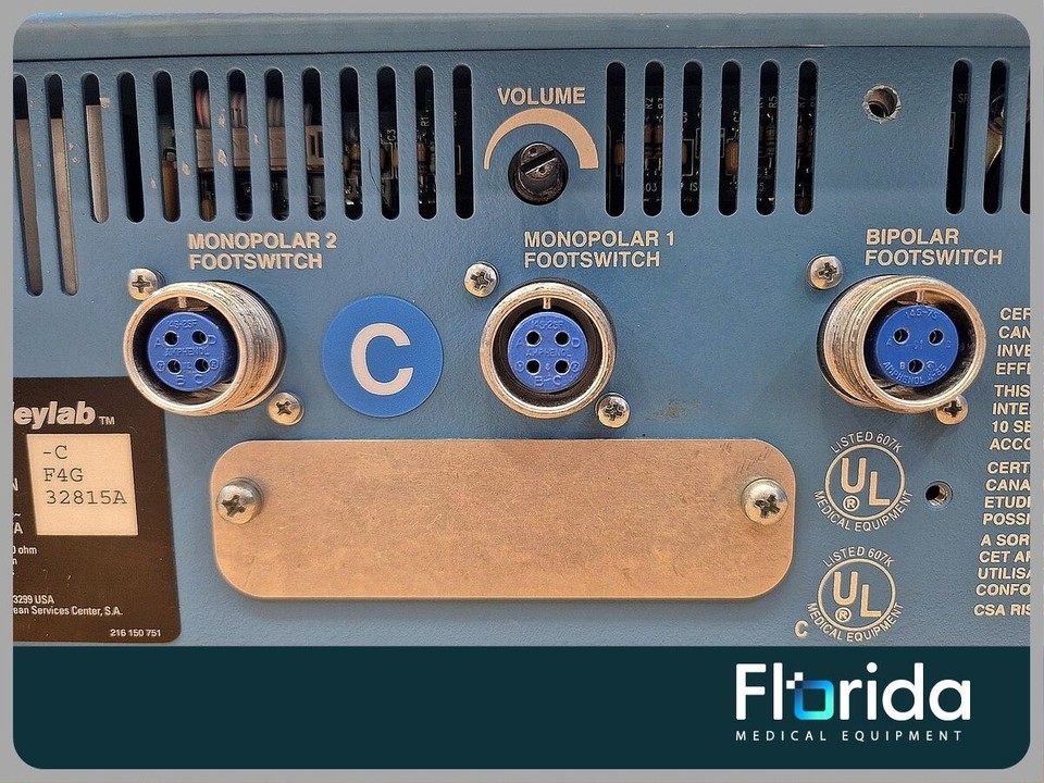 VALLEYLAB FORCE FX-C ELECTROSURGICAL GENERATOR WITH MONOPOLAR FOOT ...