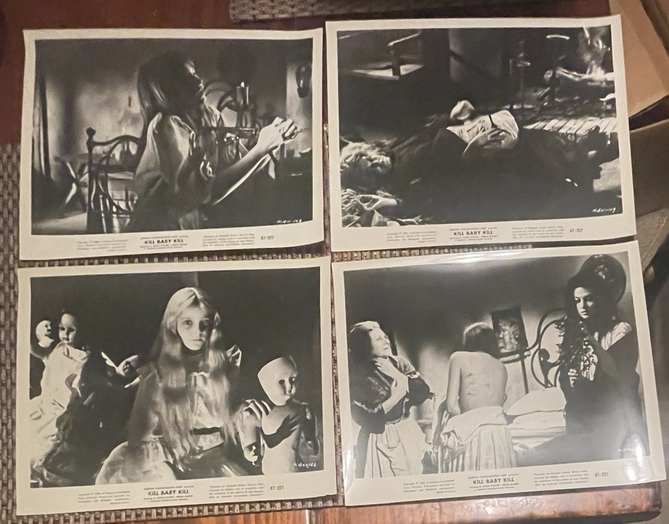 19 - Mario Bava 1966 “Kill Baby Kill” Orig 8x10 Gothic Horror Movie ...