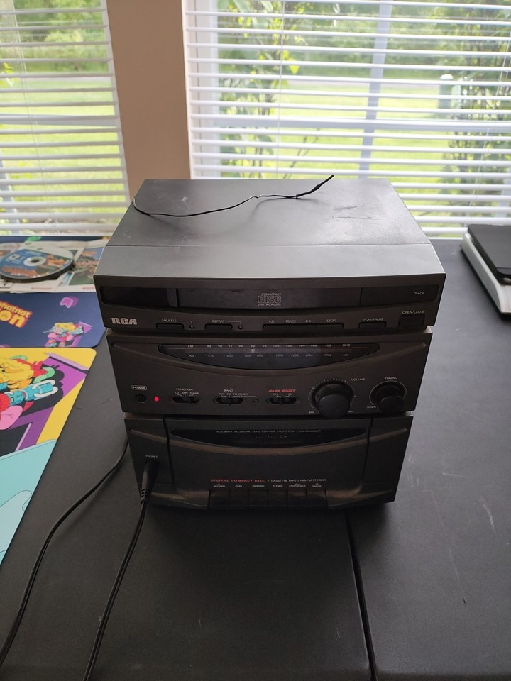 Vintage RCA RP-8520 Stereo System Radio, CD Player & Cassette Deck ...