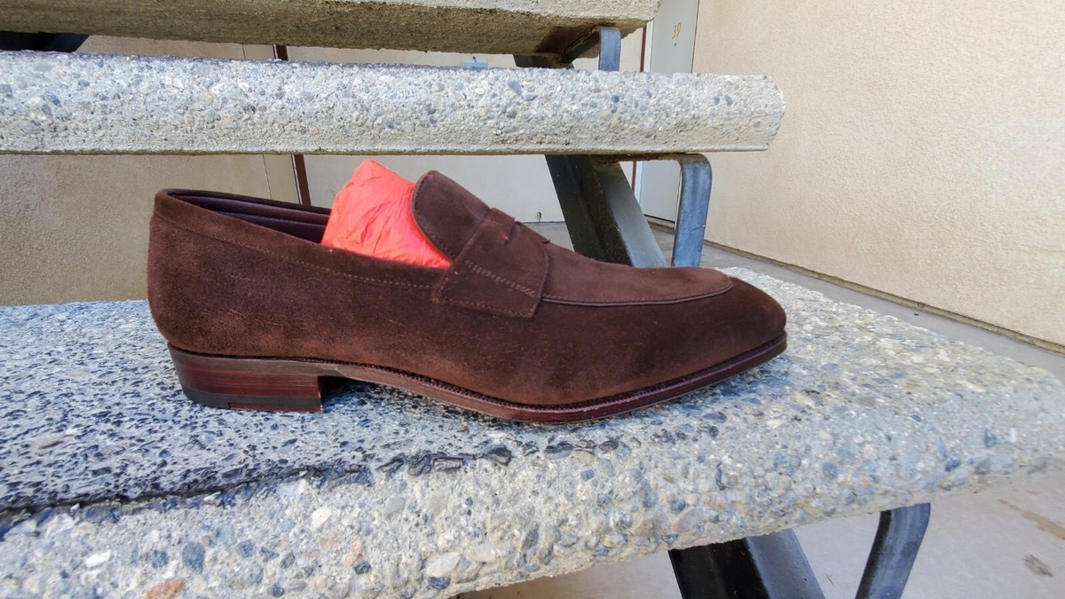New Carmina Suede Loafers Size Uk-10. Simpson last | eBay New Carmina Suede Loafers Size Uk-10. Simpson last | eBay