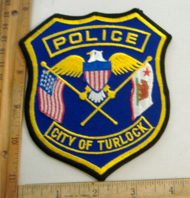 TURLOCK CALIFORNIA POLICE FABRIC PATCH | eBay
