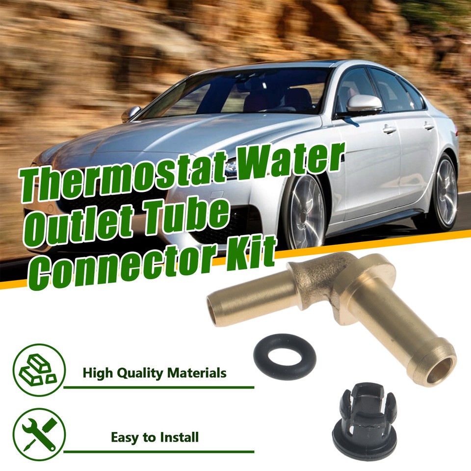 Water Pump to Thermostat Outlet Tube Connector for 2017-2019 Jaguar XJ ...