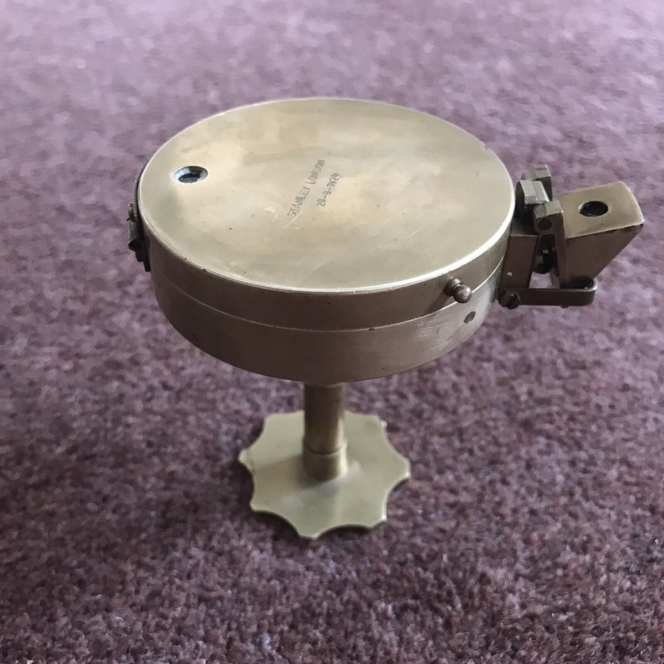 Stanley London Brass Pedestal Reproduction Compass 20-08-1920 | eBay UK