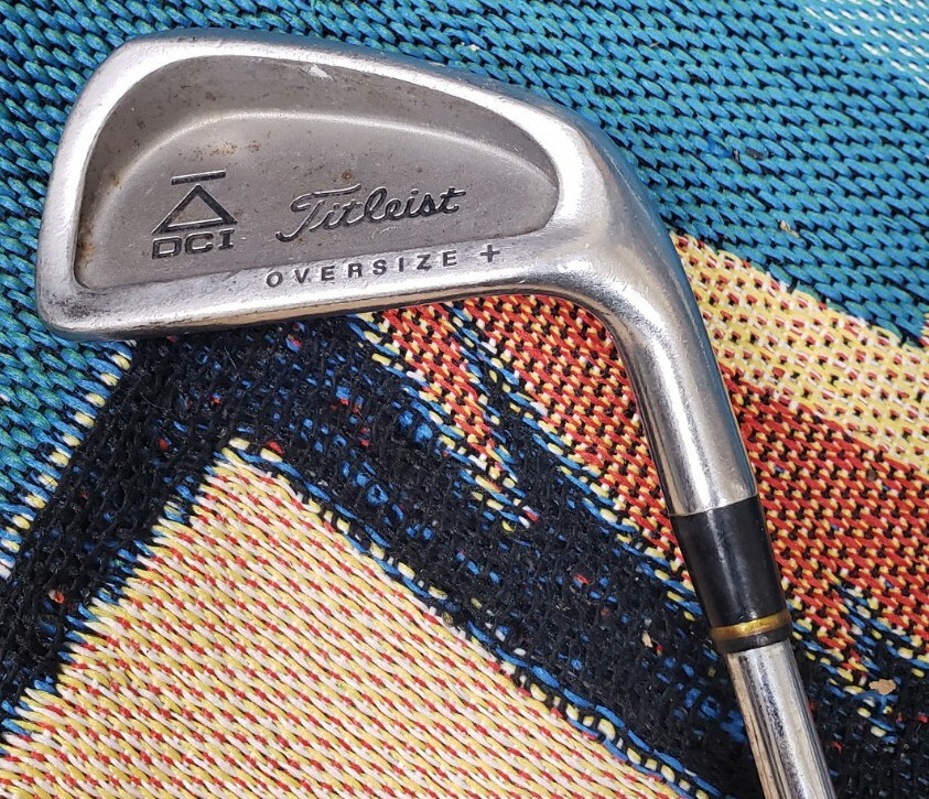 Titleist DCI Oversize + 4 Iron Right Handed Stiff Steel tri-spec Shaft ...