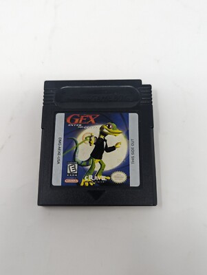 Gex: Enter the Gecko (Nintendo Game Boy Color, 1998) Tested ...
