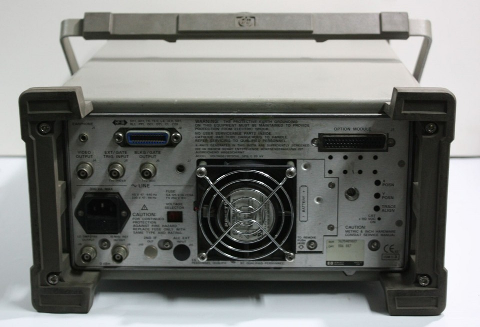 Keysight/Agilent/HP 8563E 9kHz-26.5GHz Spectrum Analyzer (AS-IS) | eBay