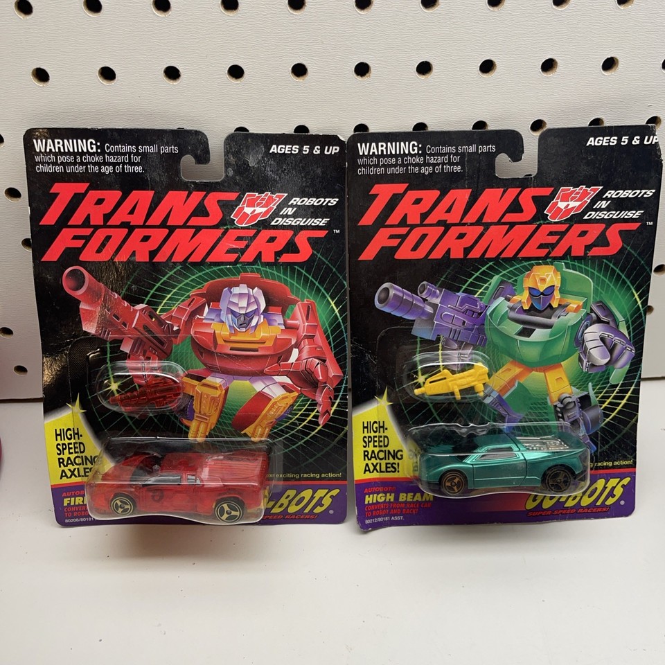 Transformers Original G2 1995 Go-Bots Firecracker Action Figure New ...