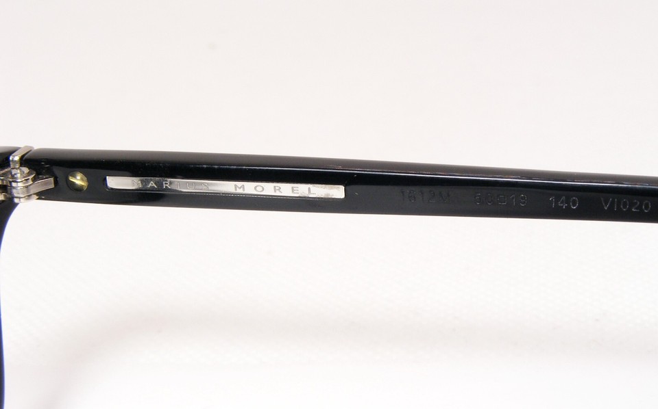 MARIUS MOREL 1880 1612M V1020 Black UNIQUE RARE EYEGLASSES GLASSES 50 ...
