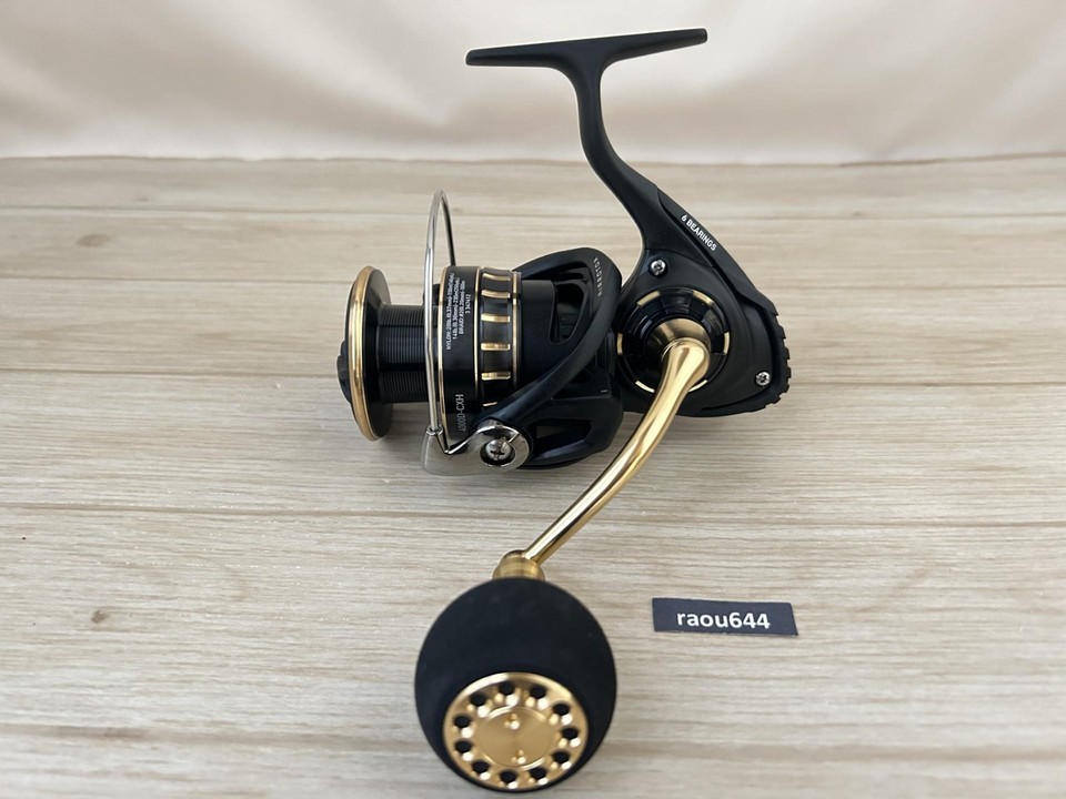 Daiwa 23 BG SW 4000D-CXH Spinning reel Black/Gold Metal (2023 model) | eBay