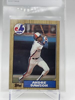 1987 Topps Andre Dawson Baseball Card #345 Mint FREE SHIPPING | eBay