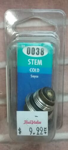 BrassCraft ST0038 Cold Stem for Sayco Faucets Lavatory/Kitchen Faucet ...