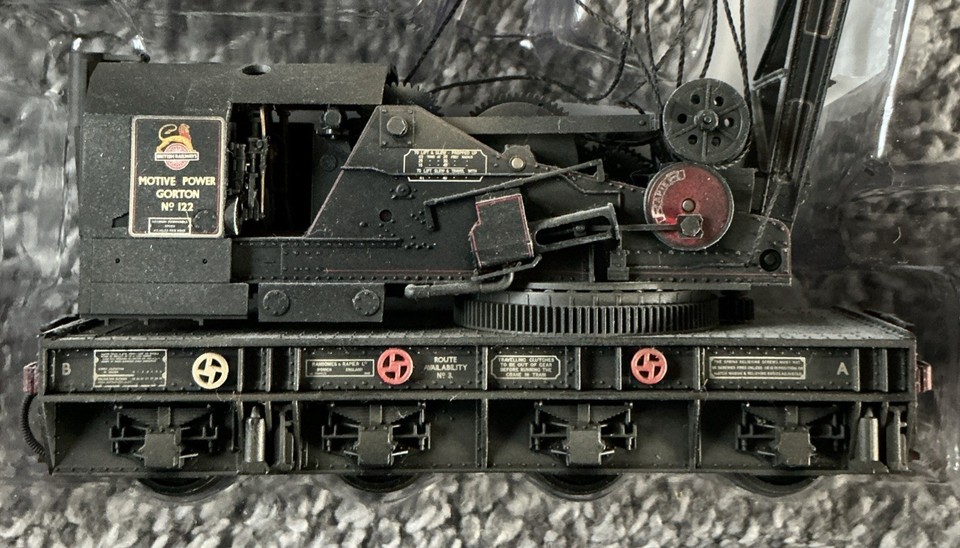 Bachmann 38-802 45 Ton Ransomes & Rapier BR Steam Crane No. 122 ...