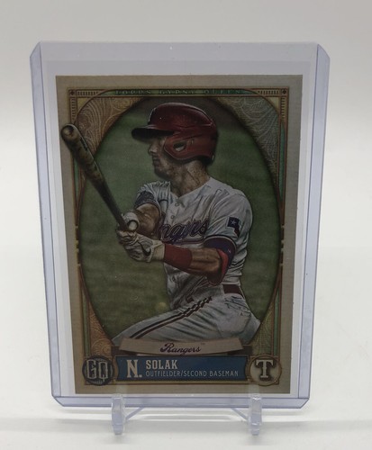2021 Topps Gypsy Queen - Nick Solak #177 Team Script Font Swap for sale ...