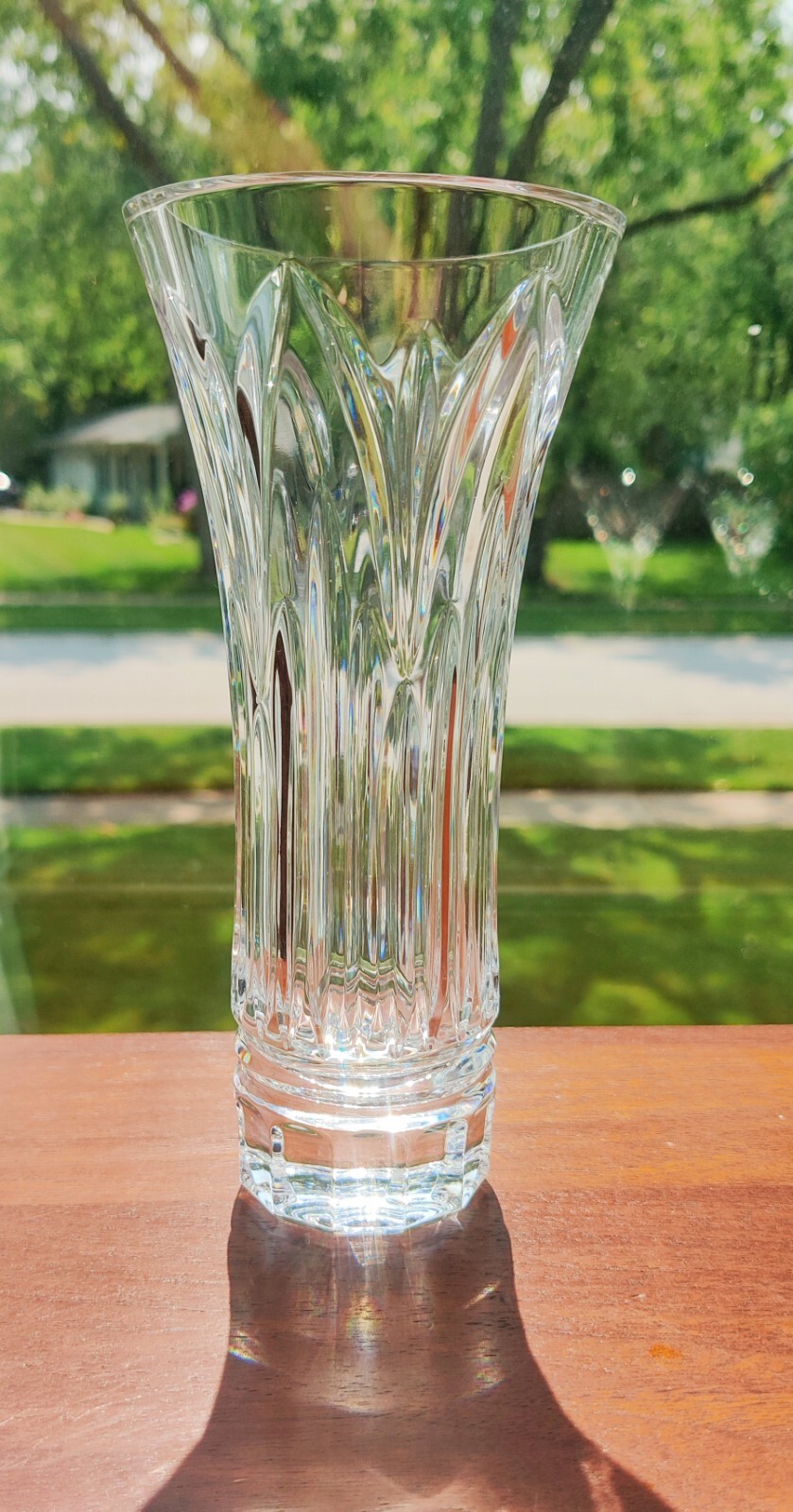 Waterford Marquis Saxony. 7 inch Crystal Vase. | eBay