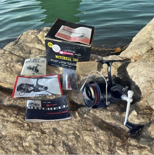 Garcia Mitchell 386 Fishing Reel – Box & Paperwork – Smooth & Strong ...