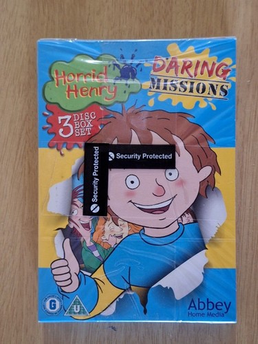 Horrid Henry - Daring Missions - Triple DVD Box Set (DVD), Region 2 ...