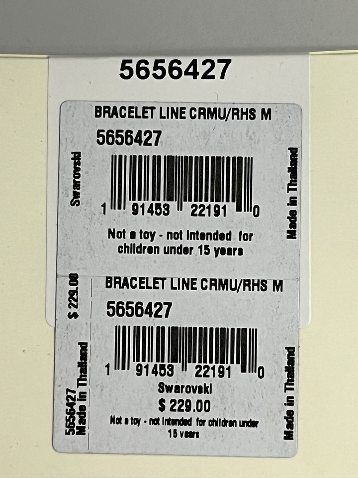 Swarovski GEMA BRACELET Mixed cuts, Multicolored, Rhodium plated ...