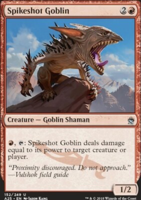 MTG Spikeshot Goblin - A25 Masters 25 NM | eBay Australia