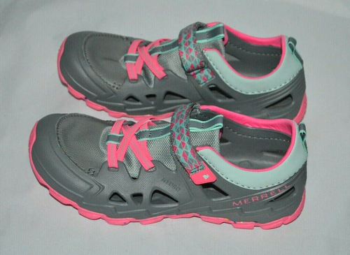 Merrell Kids' Hydro 2.0 Sandal Grey/Pink Size 6 Wide US Big Kid | eBay