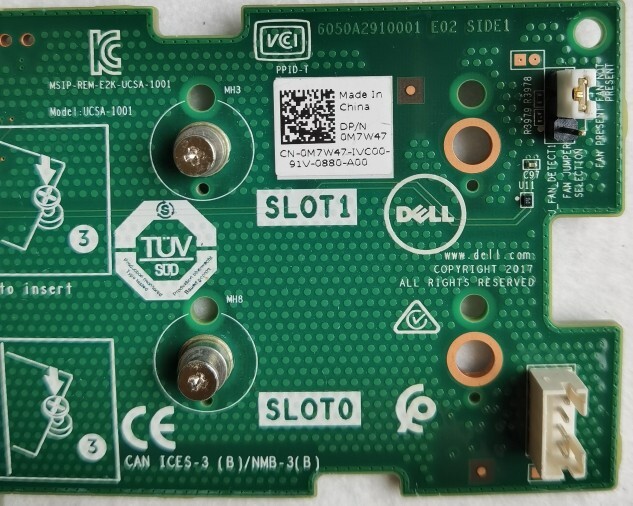 Dell 7HYY4 72WKY M7W47 JV70F BOSS Boot Optimized Server Storage M.2 SSD ...