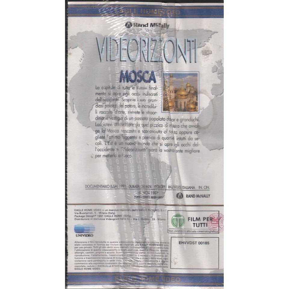 Camcorders: Moscow Vol.13 VHS Rand McNally Univideo - EHVVDST00185 ...