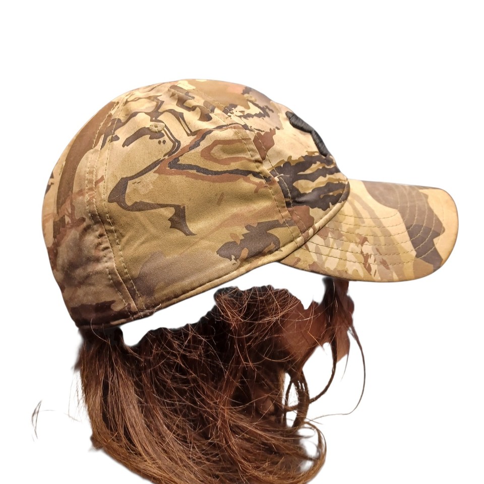 Under Armour UA Storm Hat Cap Fitted Mens MD/LG Camo Hunting Water ...