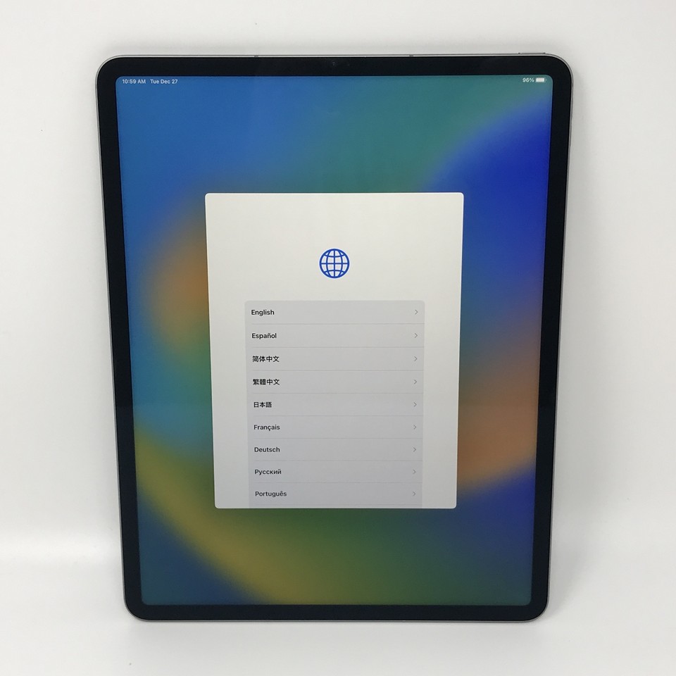 Apple iPad Pro 12.9 inch 6th Gen 128GB Grey WiFi Excellent Condition ...