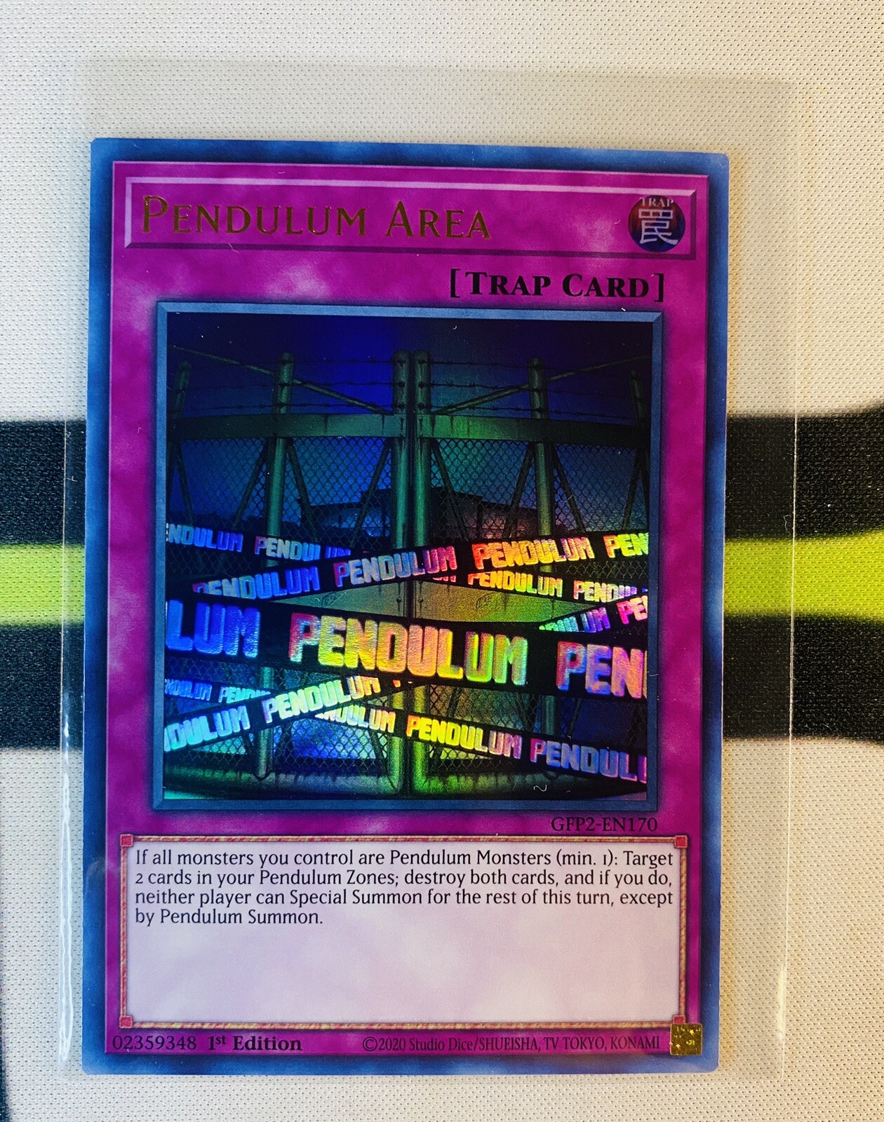 PENDULUM AREA GFP2-EN170 1ST ED YUGIOH GHOSTS 2 (ULTRA, NM) | eBay