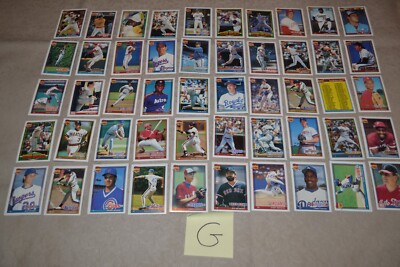 50 baseball cards, Topps 40 Years of Baseball, Lot G | eBay