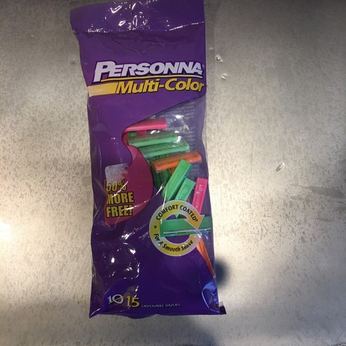 personna multi color disposable shavers 15 Ct 24500411685| eBay