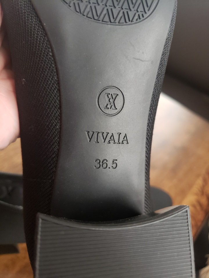 NWOB Vivaia Women's Julie Pro Black Heel 36.5/6 | eBay