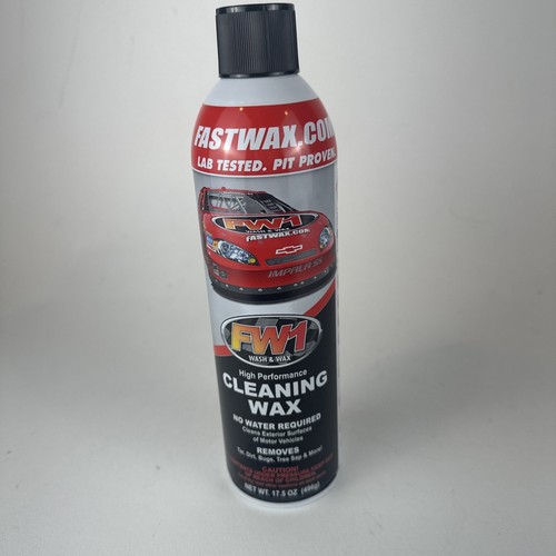 FW1 Fast Wax Carnauba Waterless Wash & Wax Cleaning Polish 17.5oz | eBay